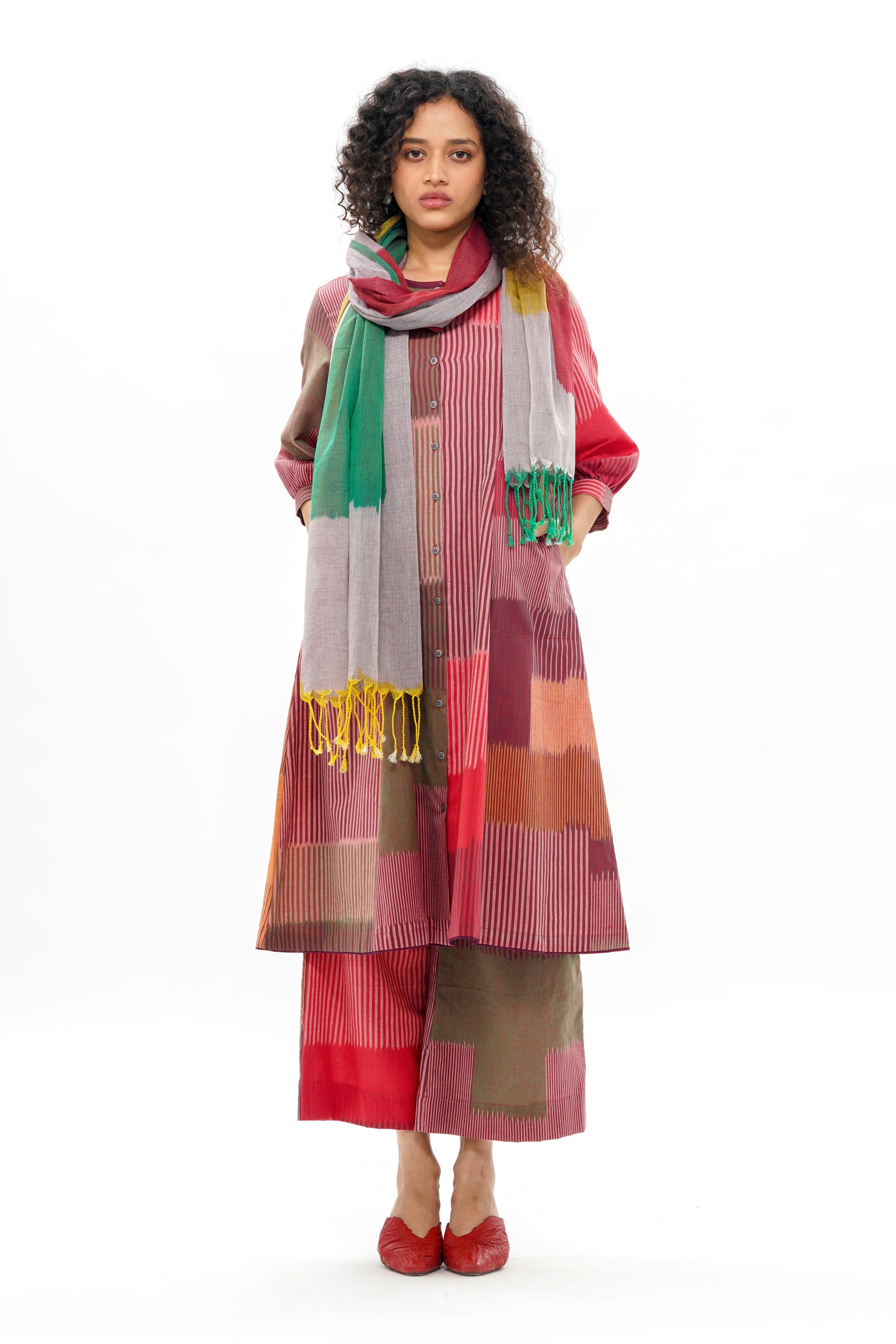 Haru Panelled Co-Ord – Qala Global