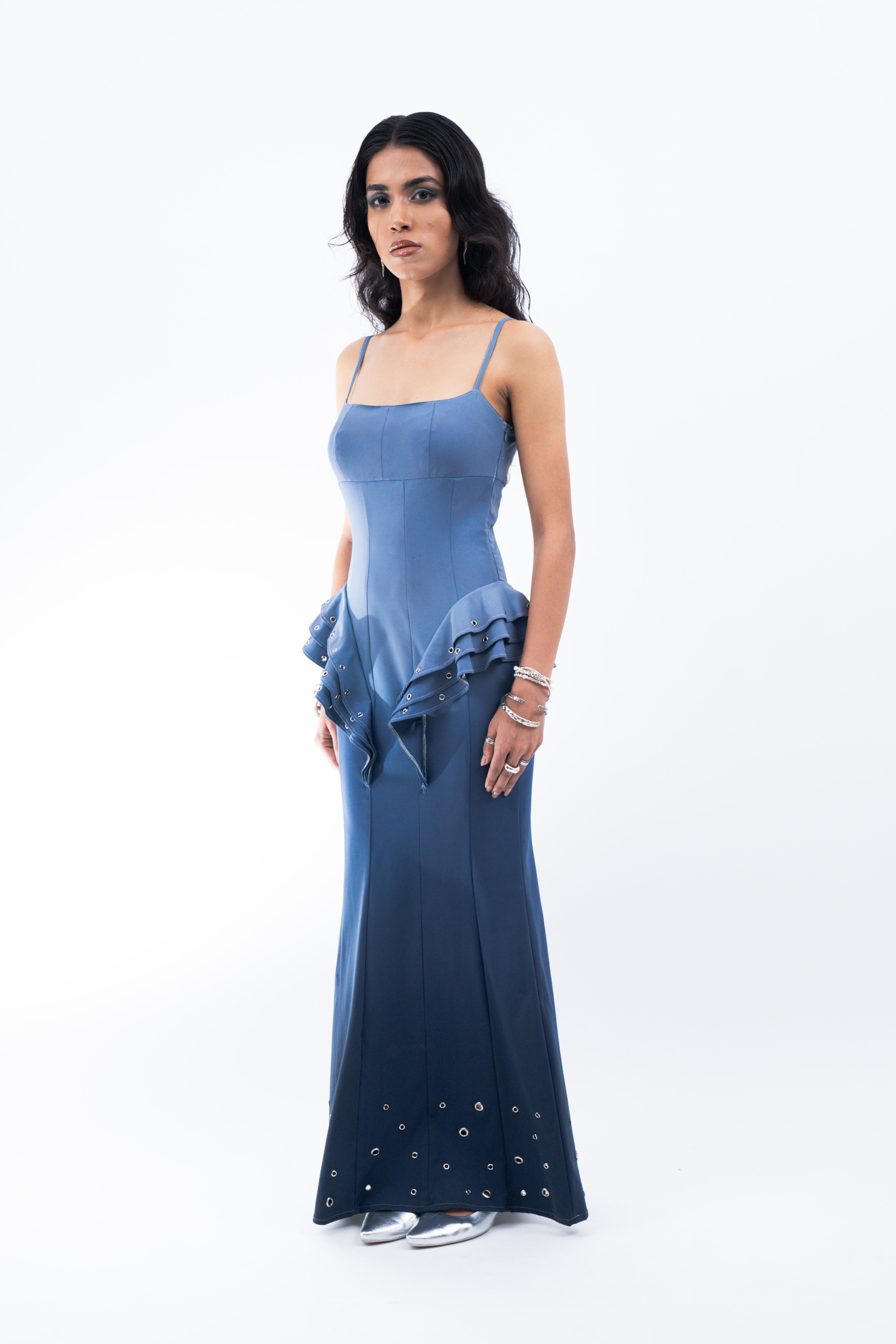 Sky High Ombre Dress – Qala Global