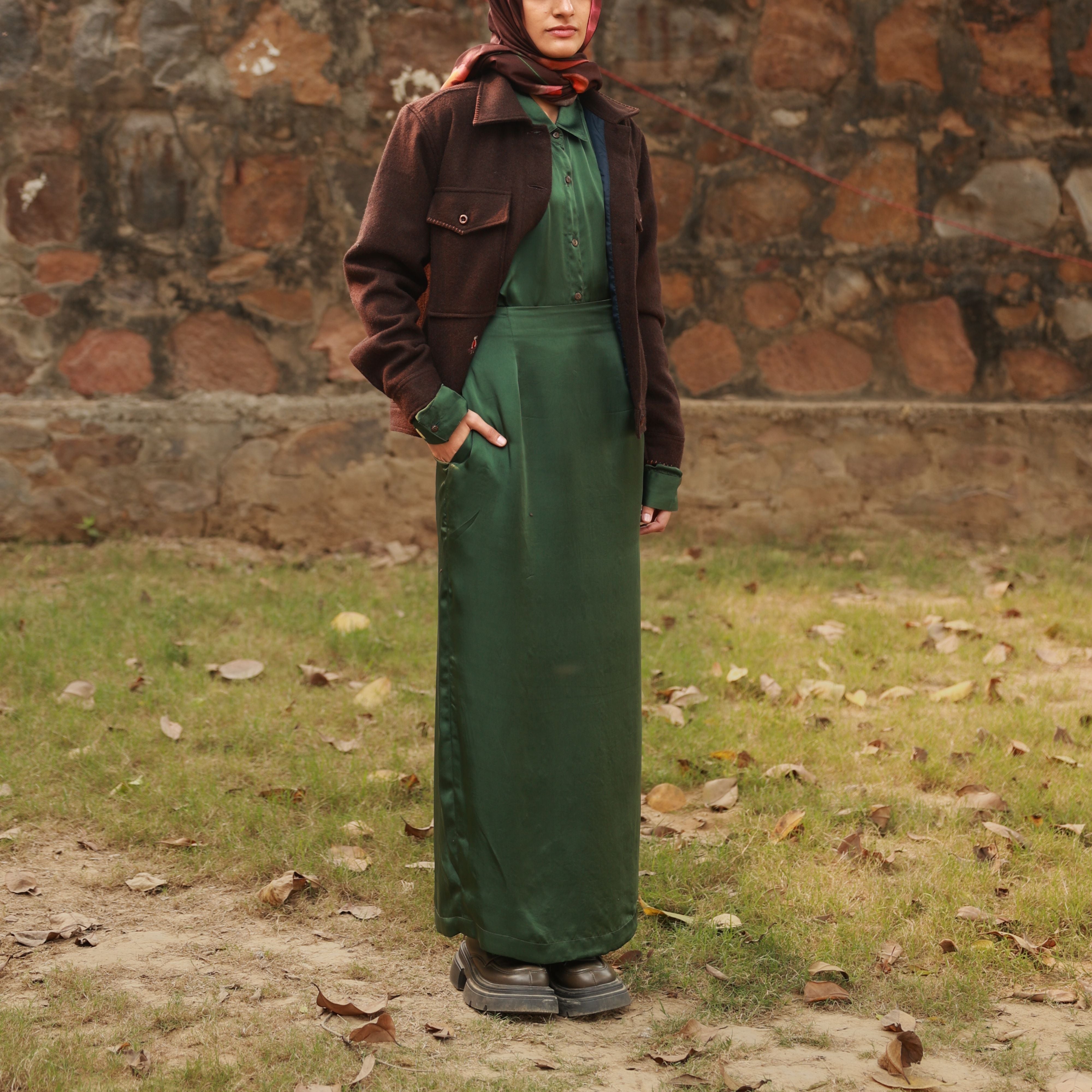 Abby Emerald Skirt – Qala Global